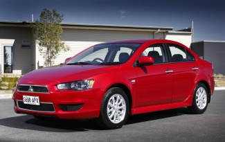 Mitsubishi Lancer LX Sedan CVT (2014) | Vehicle Emissions Star Rating